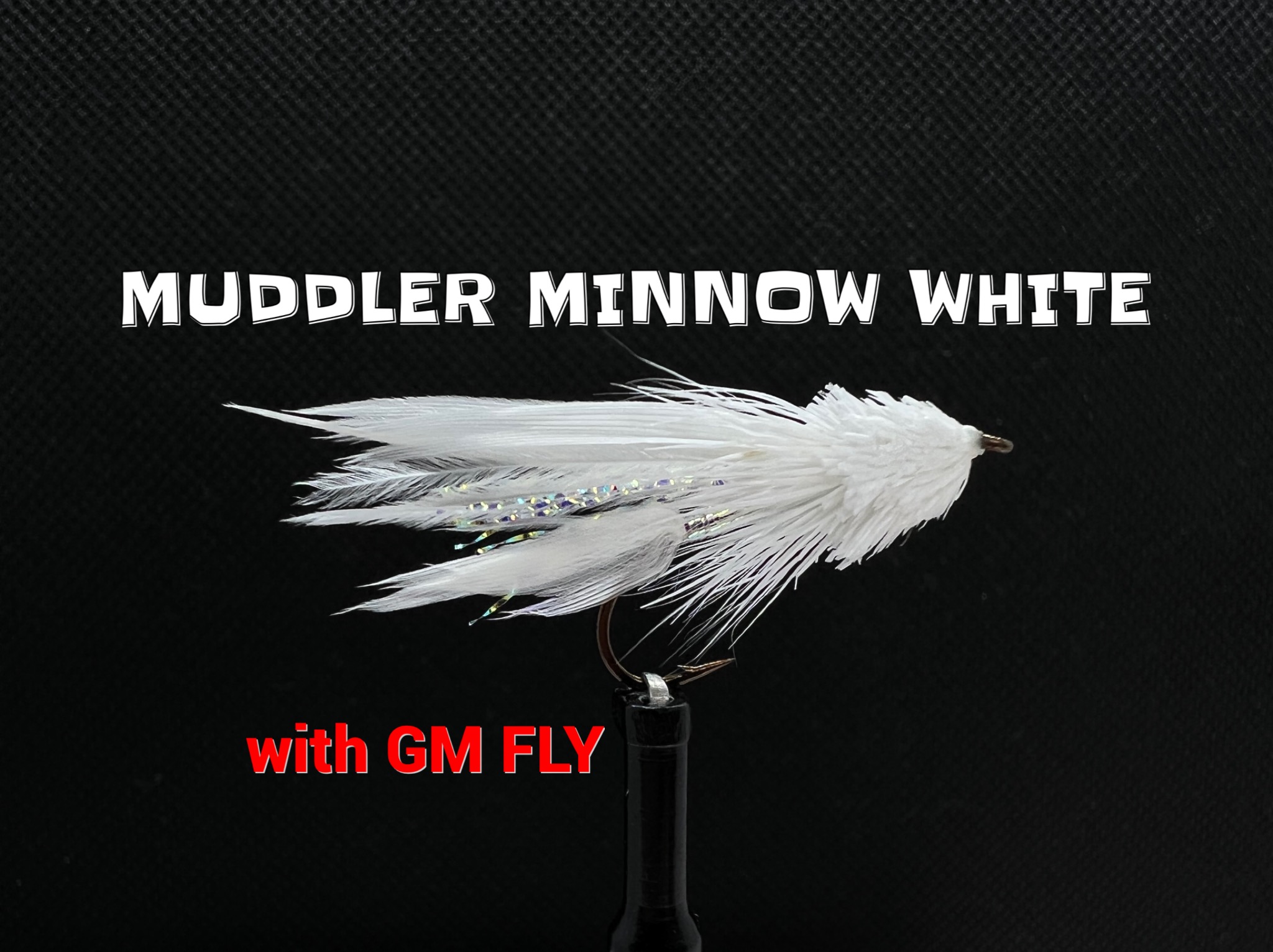 Стример Muddler Minnow White Как связать от GM FLY