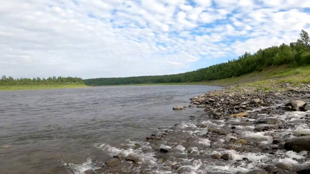 Начало нашего пути к рыбалке в предгорье Путорана. Часть 1.