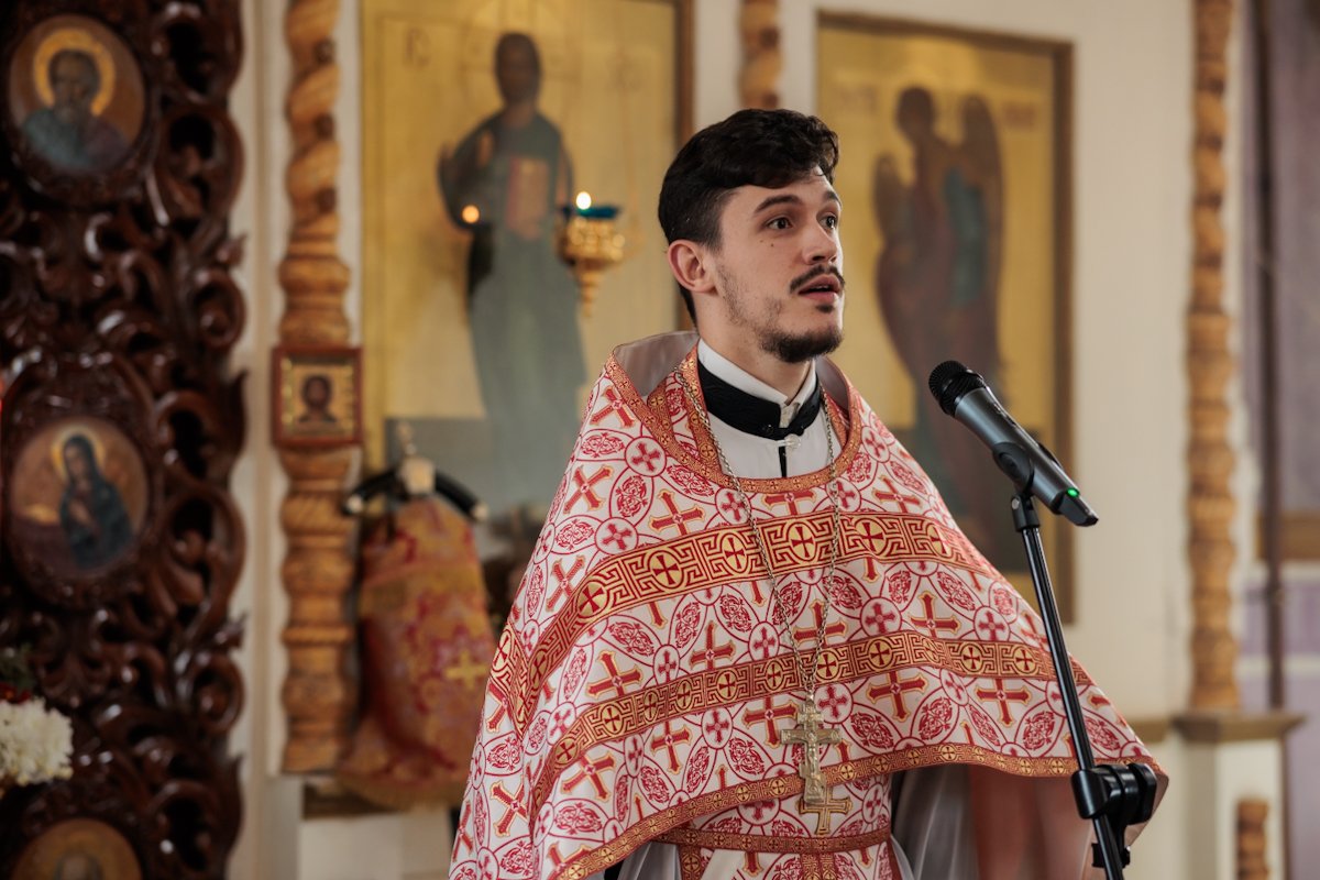 Проповедь за Божественной литургией. Храм Сретения Господня. Иерей Серафим Кадура. 27.08.2023