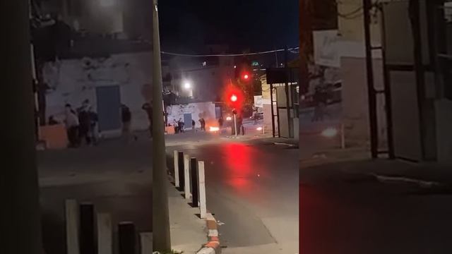 палестинские дети с бутылками Молотова