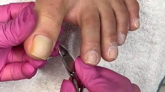 Fram Alves unhas  LIVE _ Cutilagem e esmaltação Francesinha nos pés 👣
