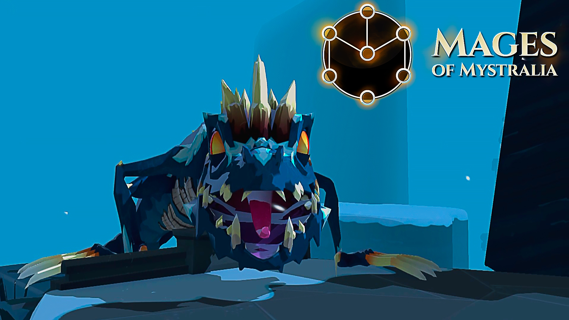 Древний ледяной ящер Фирн. Mages of Mystralia 8 серия