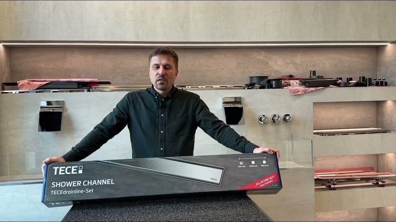 Распаковка. Новинка 2023 г. Готовое решение теперь и в TECEdrainprofile