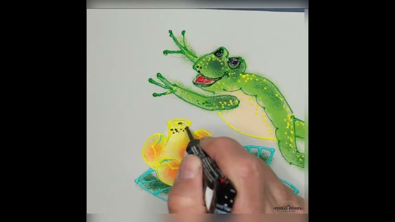 Фрагменты мастер-классов вебинарного абонемента в клуб "Мастерская русской росписи"