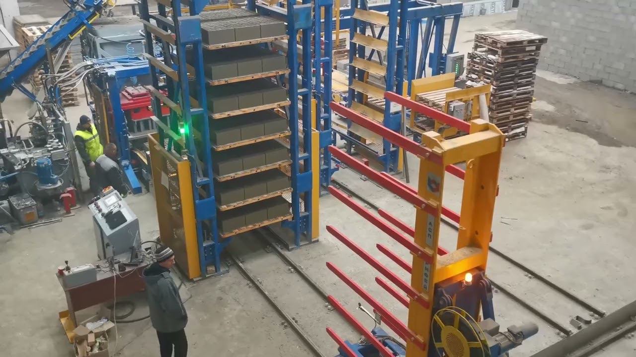 Запуск автоматической системы перевозки поддонов в г.Ульяновск.