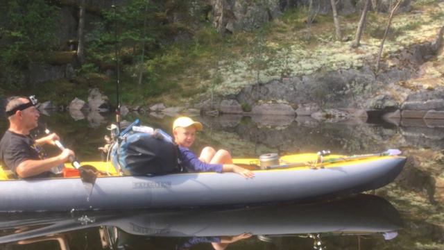 Сплав 2018. Ладожские Шхеры. Скалы