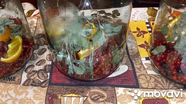 ‼️КОМПОТ МОХИТА ИЗ КРАСНОЙ СМОРОДИНЫ ??‼️