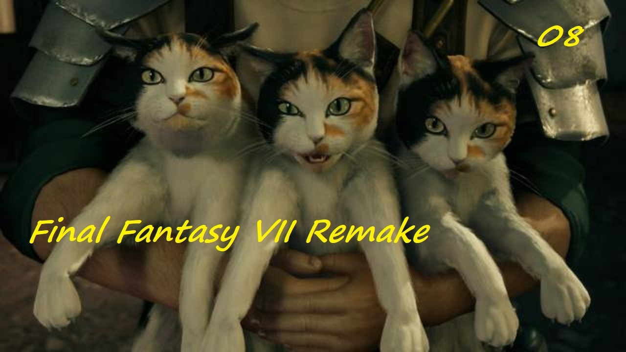 Прохождение Final Fantasy VII Remake. Серия 08. Обещанный платёж Джесси