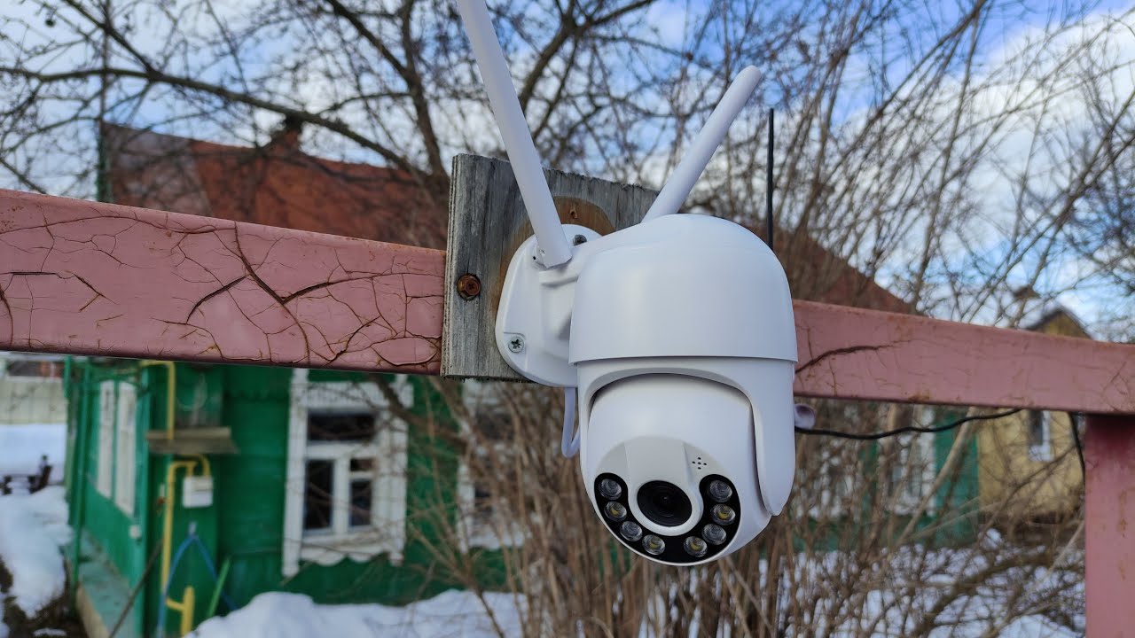 WiFi поворотная камера видеонаблюдения Anbiux A16 WiFi PTZ CCTV Camera.mp4