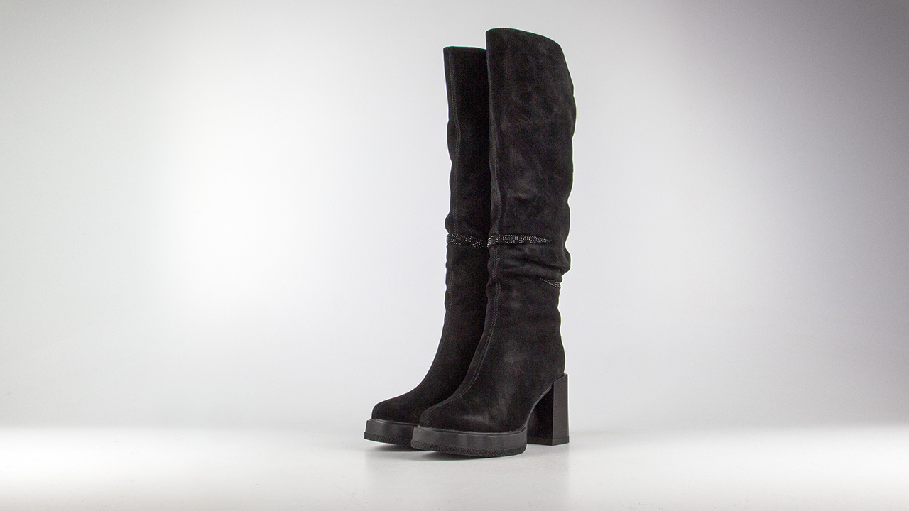 Сапоги Ja'vensi женские черные H770BZM-Z797T-1