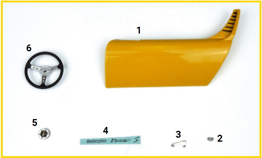 Сборка Lamborghini Miura №1