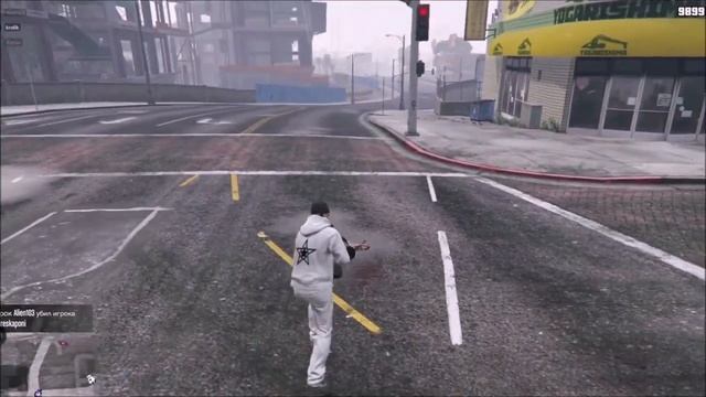 толерантность на гонках или разборки на ковше Grand Theft Auto V
