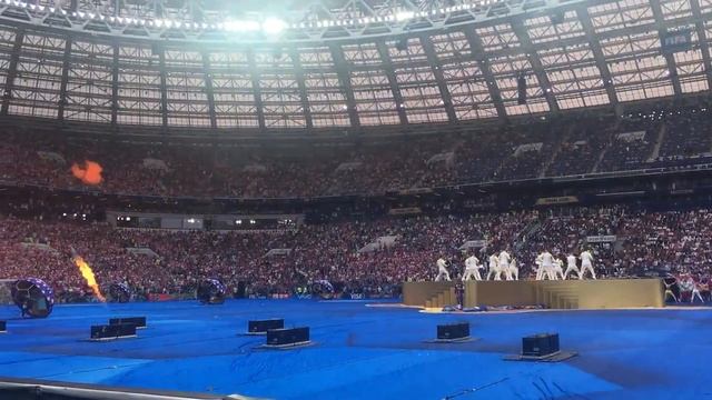 Генераторы огня на ЧМ по футболу на БСА "Лужники"