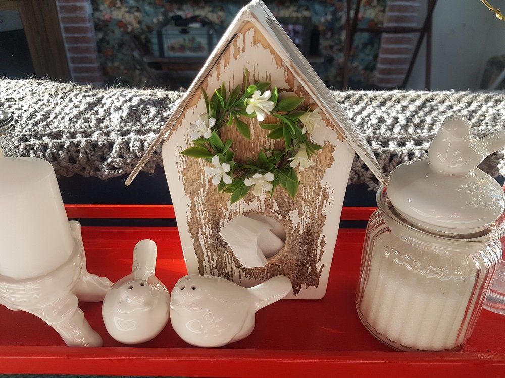 Салфетница-скворечник