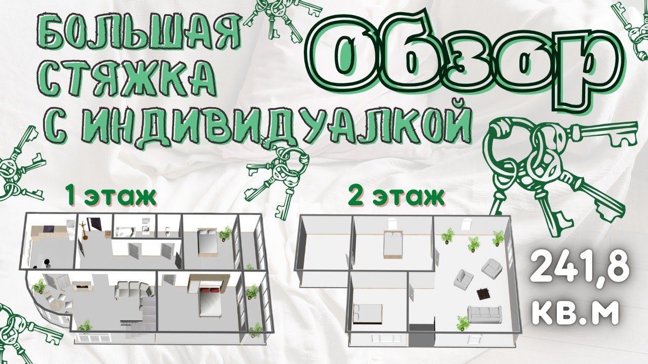 ДВУХУРОВНЕВАЯ ОГРОМНАЯ квартира в центре Ставрополя