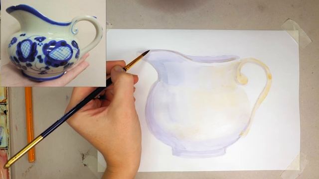 Копирование росписи Гжель.mp4