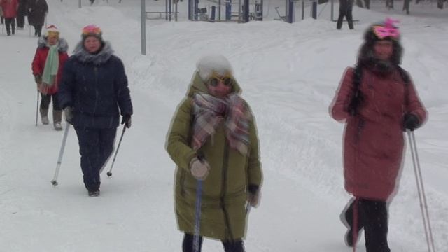 Забег по северной ходьбе "НОВОГОДНИЙ МАРАФОН 2022" в Иваново 25.12.21 года.