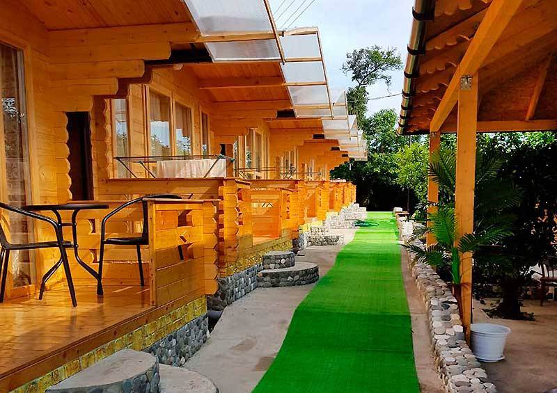 Жилье для отдыха в Цандрипше около моря. Отдых в Цандрипше недорого. «Коттеджи у моря» ГОСТЕВОЙ ДОМ