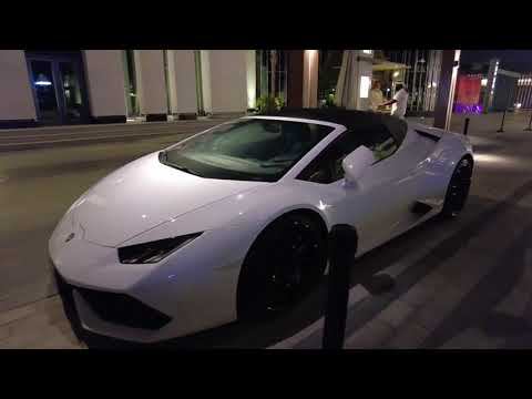 Дубай 2021 Ночная прогулка по Bluewaters Island, Dubai Marina Walk, JBR.