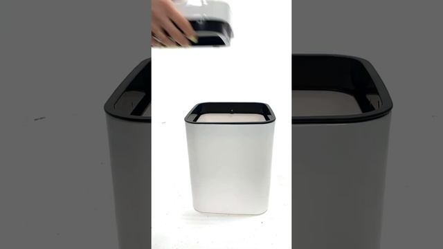 Ведро для мусора сенсорное квадратное Foodatlas JAH-6511, 15 л (белый)