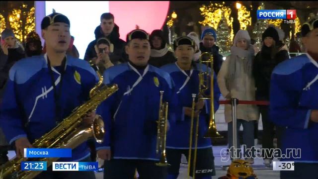 Выступление Духового оркестра Правительства РТ им. Т. Дулуша в Парке Горького  ГТРК Тыва Вести Тыва