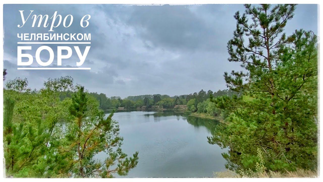 Утро в Челябинскому Бору. Август. Челябинск. Часть 2
