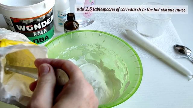 Новый рецепт холодного фарфора_новые ингредиенты_cold porcelain recipe.mp4