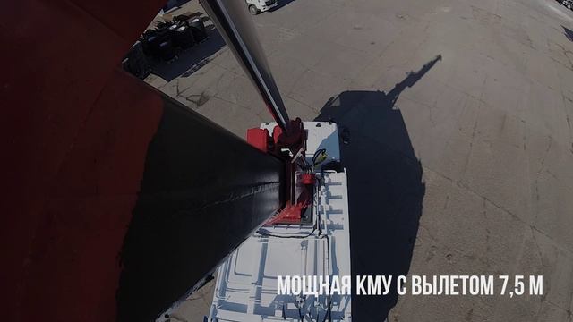 Модель мусоровоза РИАТ - ЭКО с КМУ. Для чего ему кран на крыше? #мусоровозRIATeco #мусоровозсКМУ