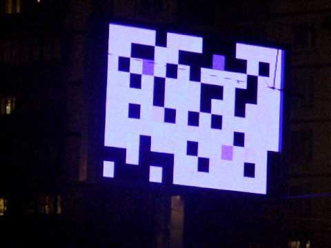 zombie street screen in Moscow