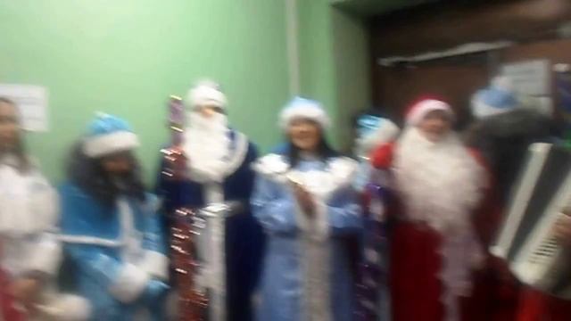 Наши дед морозы.