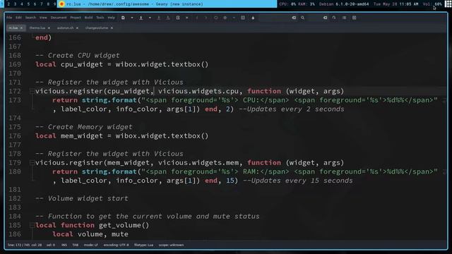 Part 7c- awesome window manager - See what's awesome on Debian Stable [wfmaNE48ZkQ]