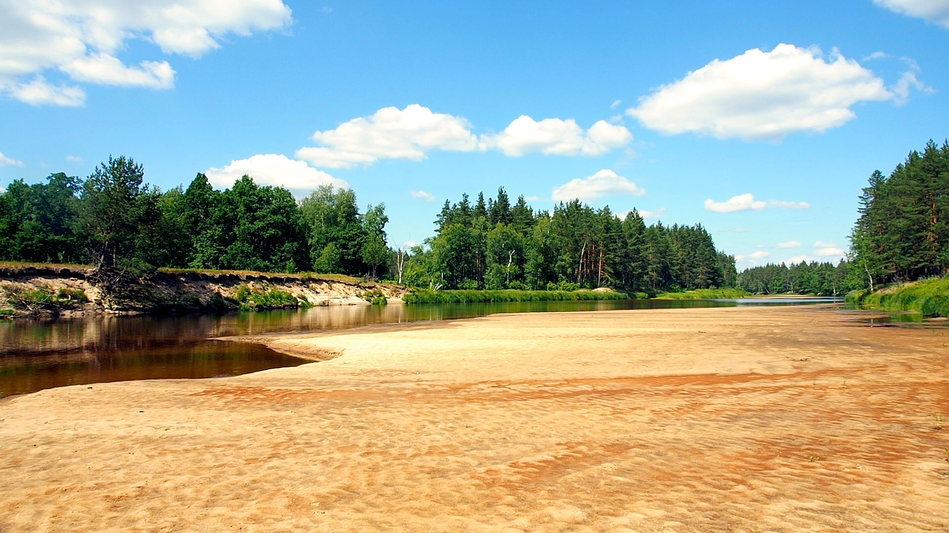 Полевой лагерь 2019. Лес, река, лето, солнце, короткие волны, поход, палатка.-Лух.avi