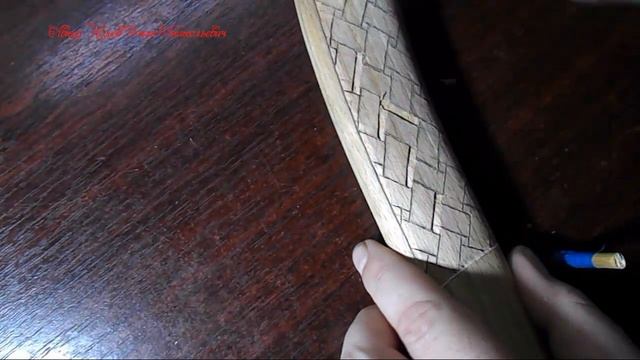 Резное топорище (плетёнка и символика)