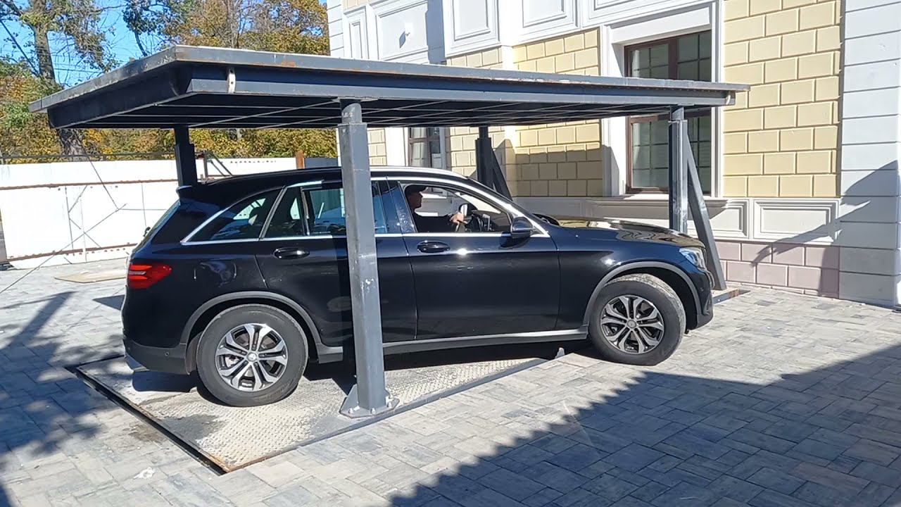 Гидравлический подъемный стол для автомобиля