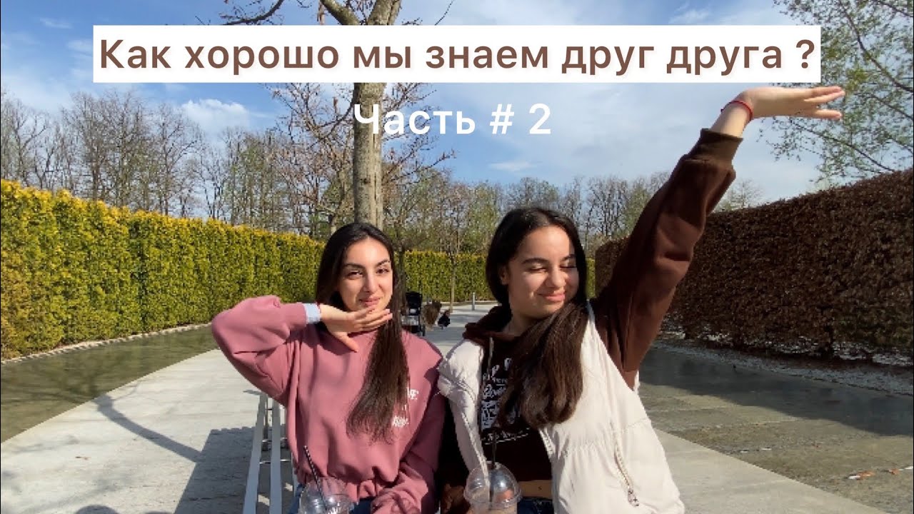 Как хорошо мы знаем друг друга #2 ?? _ отгадываем и отвечаем на вопросы (1)