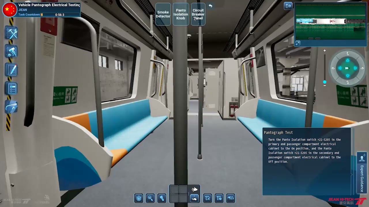 D2 Vehicle Pantograph Electrical Testing