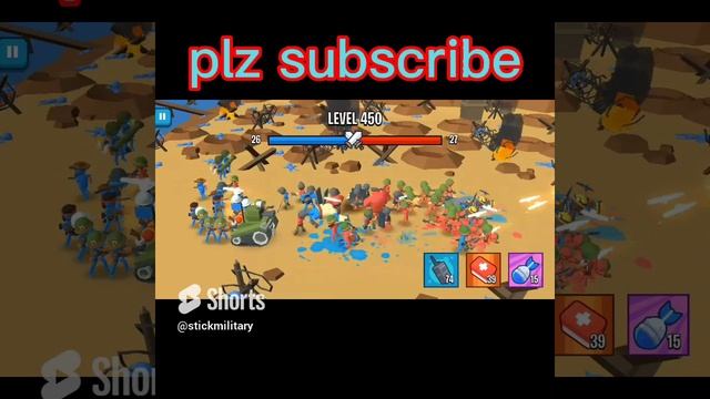 Stick Army 450 Level