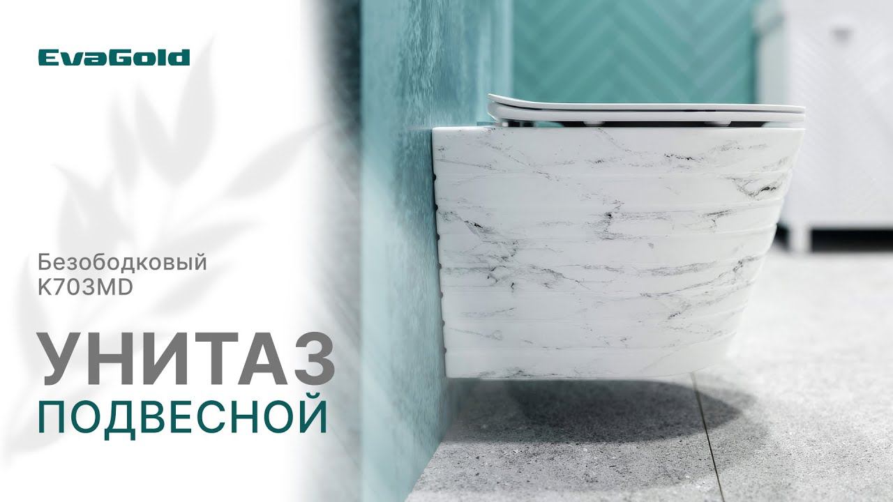 Обзор подвесного унитаза K703MD EvaGold