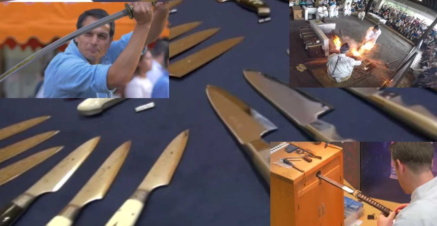 Город Секи в Японии цент производства ножей  и бытовых столовых приборов.