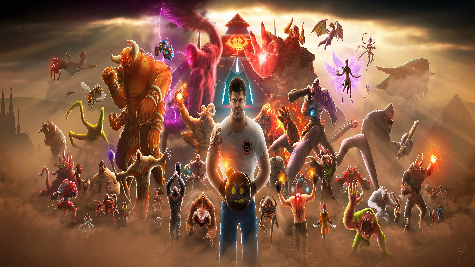 Serious Sam Fusion 2017: Serious Sam 3 BFE (PC - Steam) part 4 - Без укрытия