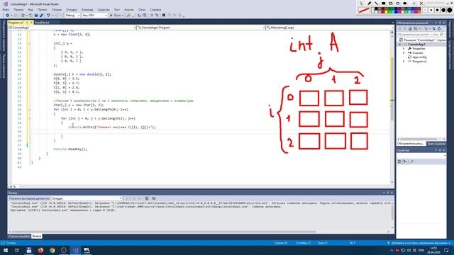 14 Двумерные массивы (часть 1)