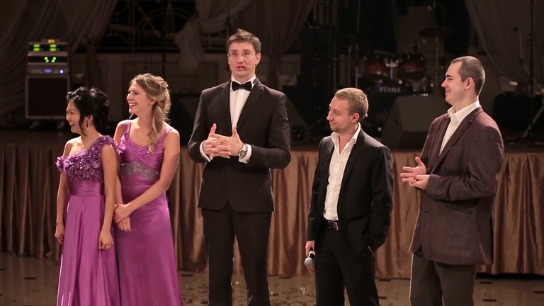 Ведущий на свадьбу Роман Акимов. Красивая свадьба с участием "Иванушек" и Валерия Сюткина.