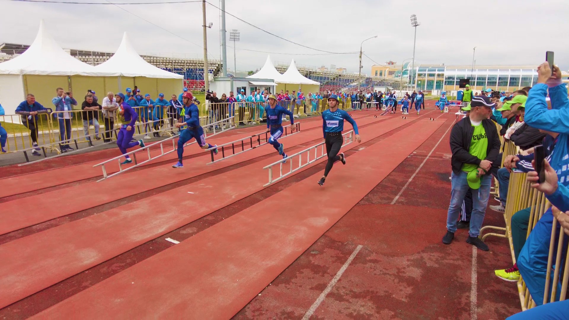 Соревнования по пожарно-прикладному спорту среди команд дочерних обществ ПАО «Газпром». День третий.