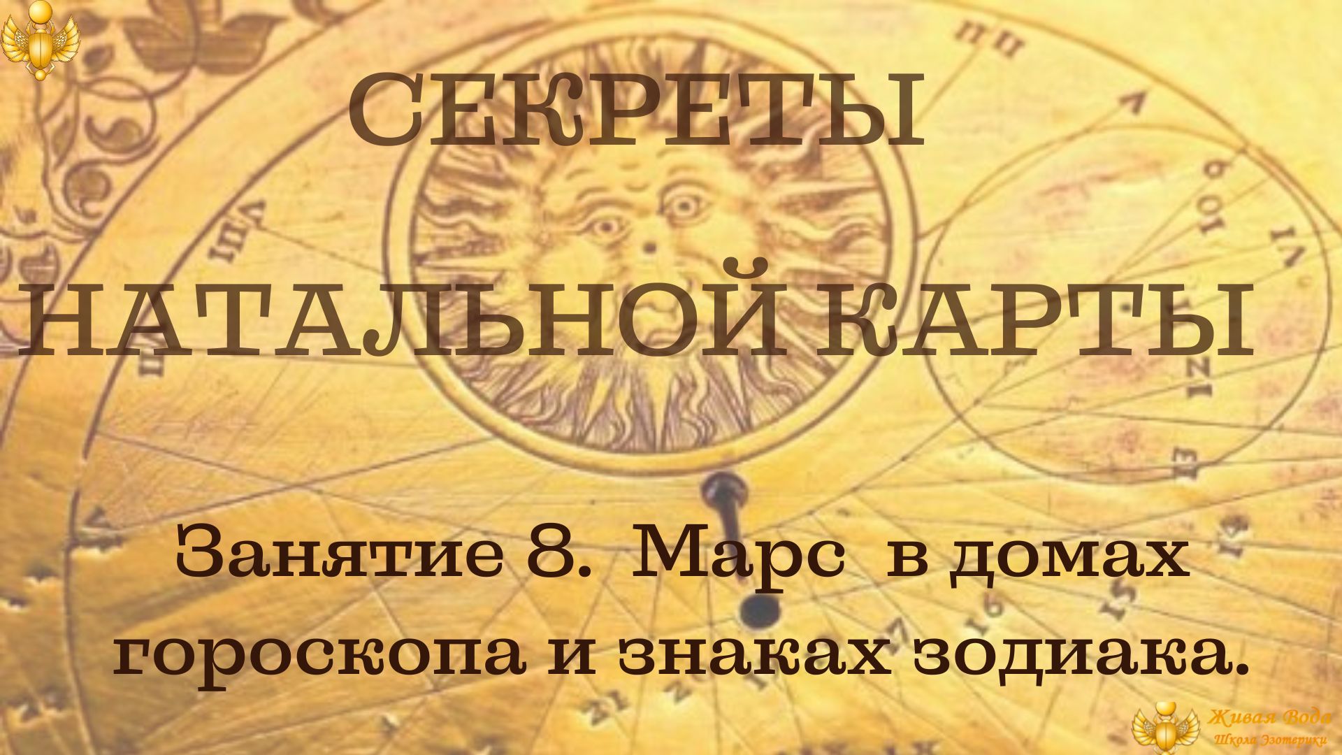 Бесплатный курс по астрологии, основы чтения натальной каты.″Секреты натальной карты″
