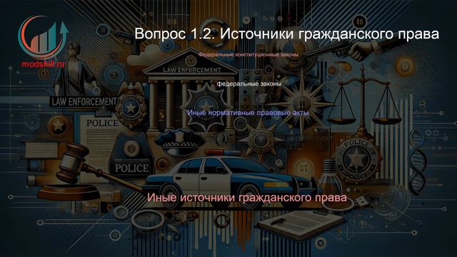 Правоохранительная деятельность. Лекция. Профессиональная переподготовка для всех!