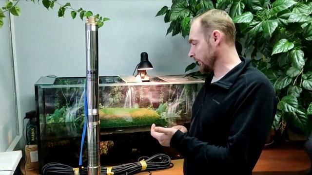 Обзор на скважинный насос Aquastrong