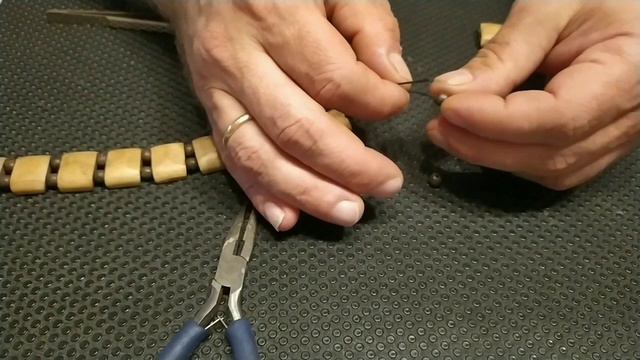 Сборка браслета.