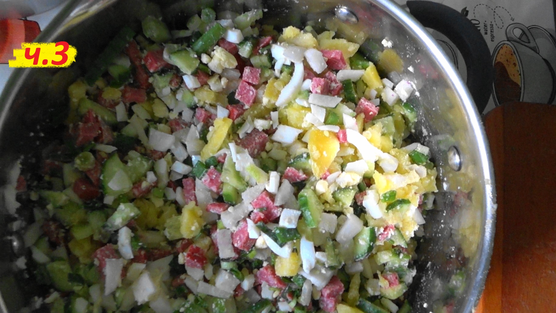 VLOG окрошку готовлю с вами/кухонный влог/часть3