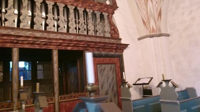 Церковь Марии Магдалины (Marie Magdalene Kirke), Рюомгорд, Дания. 2 июня 2022