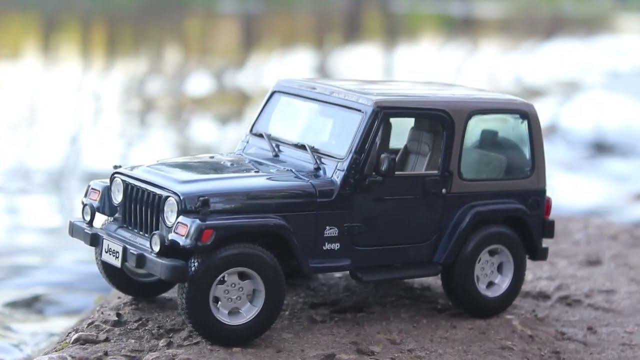 Обзор Jeep Wrangler от BBurago